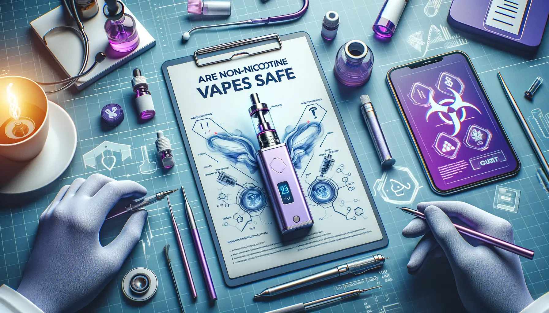 Are Non-Nicotine Vapes Safe | Canavape