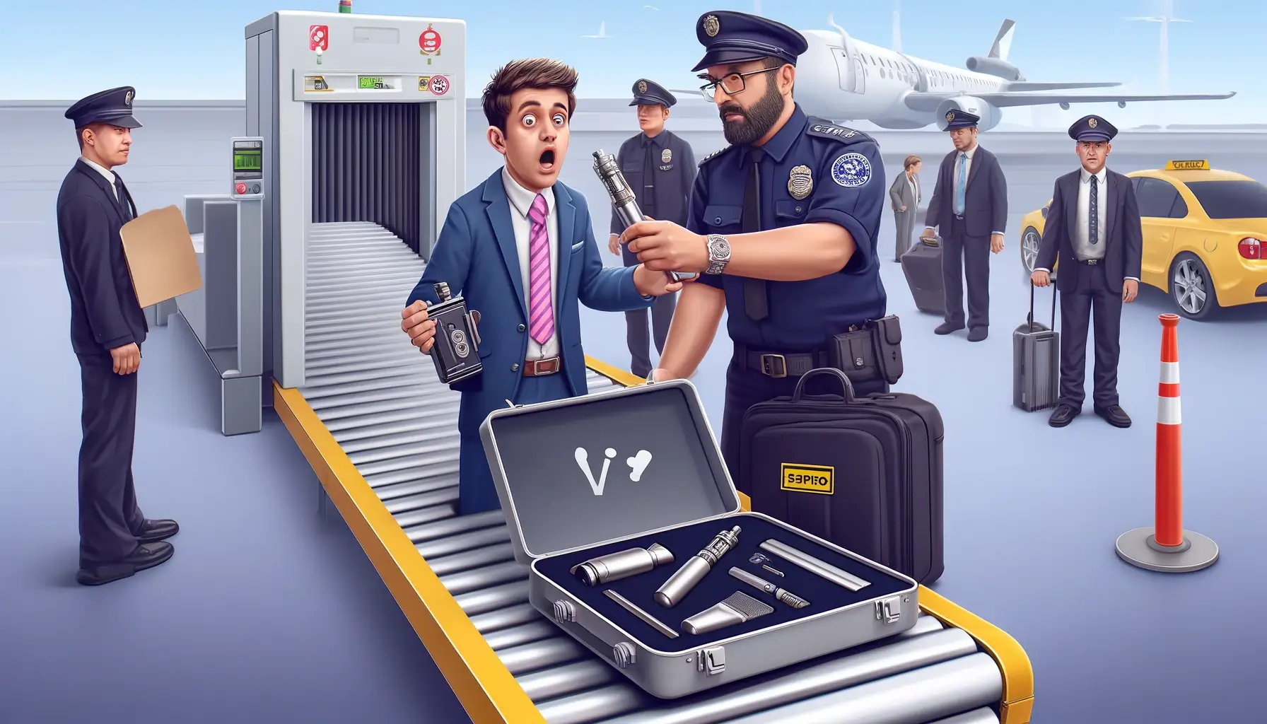 Can I Take a Vape On a Plane In The UK | Canavape