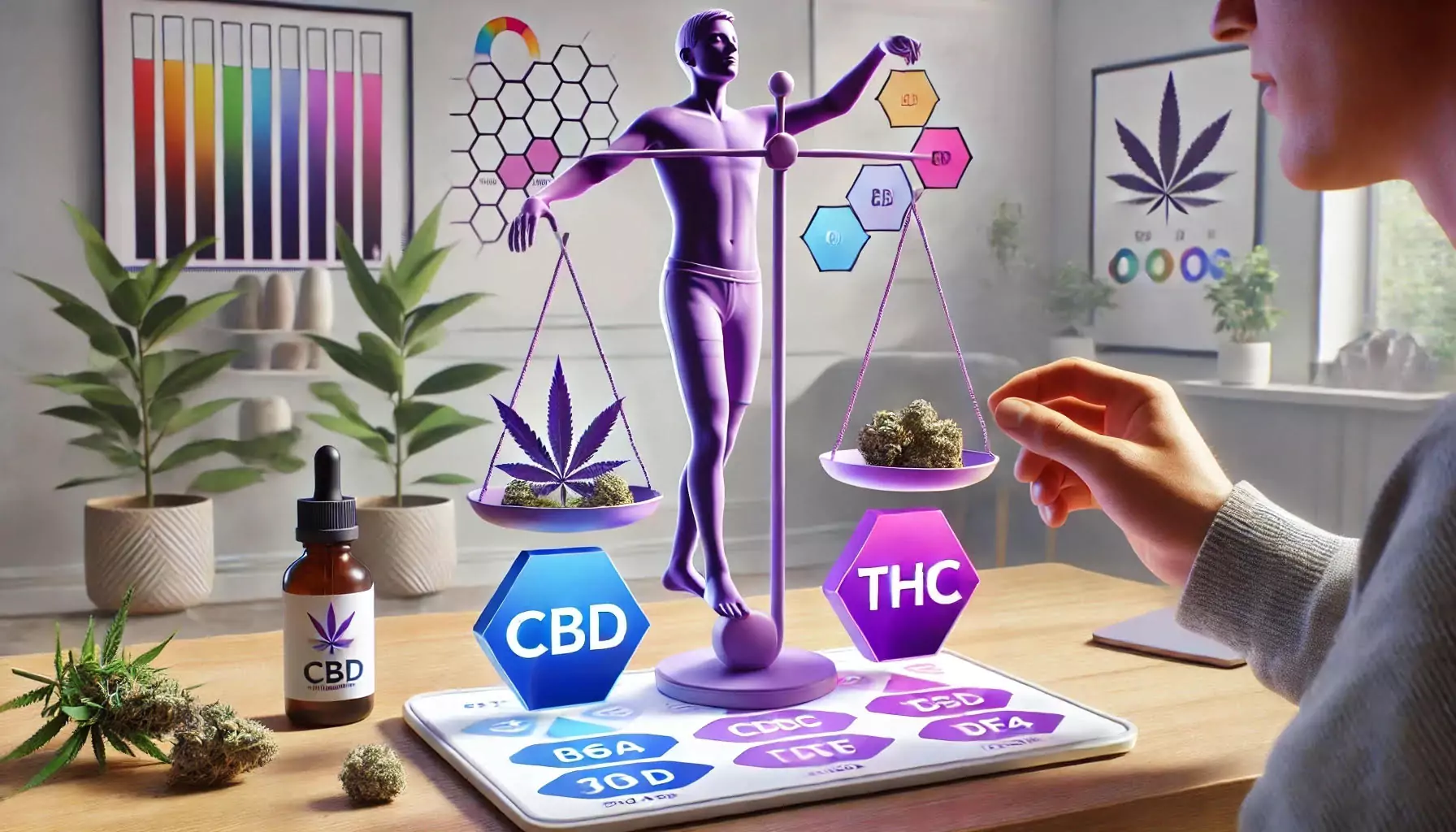 CBD gebruiken om THC-effecten te verzachten: Hoe het kan helpen angst en andere negatieve ...