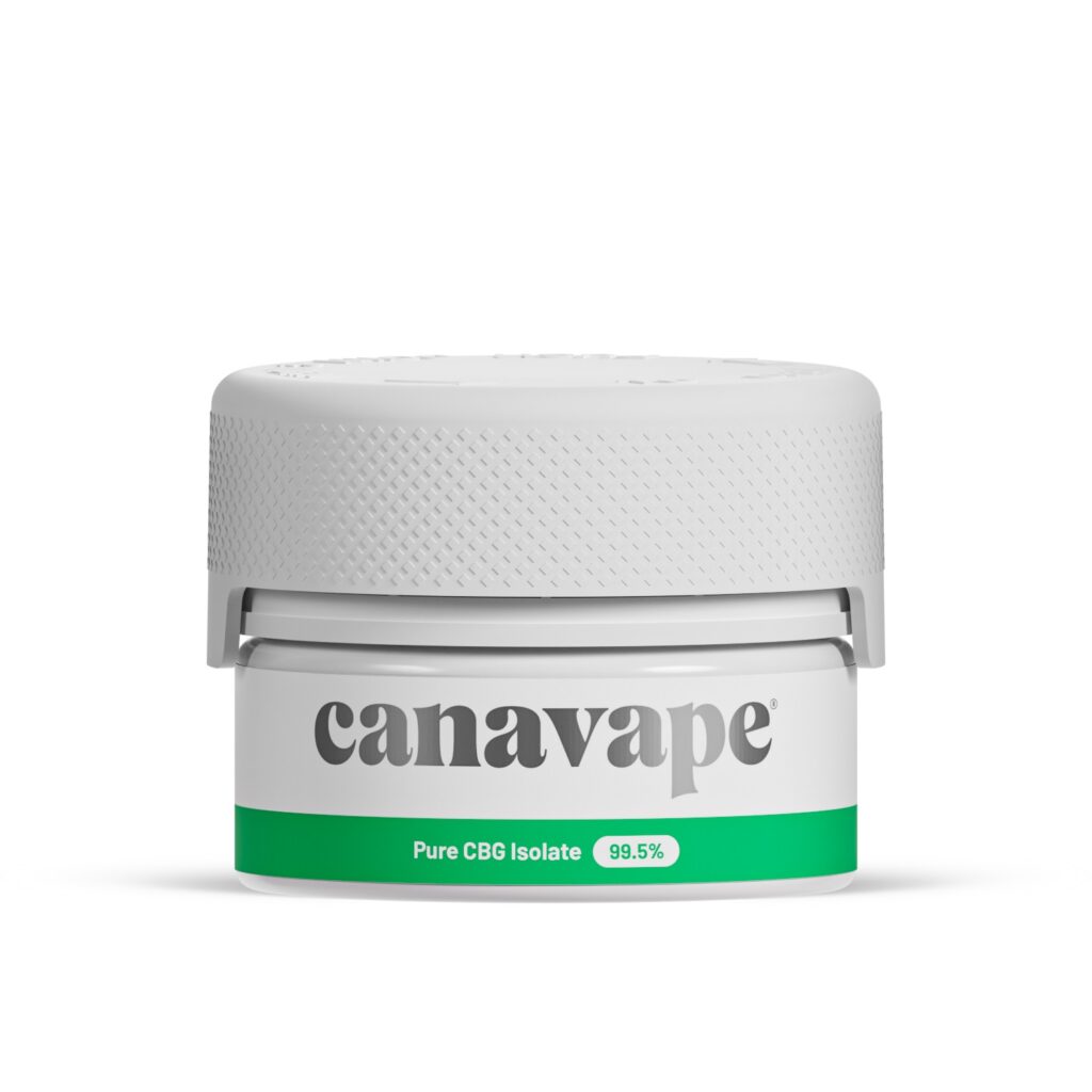 Buy CBG Isolate UK - 99.5% Pure Cannabigerol | Canavape