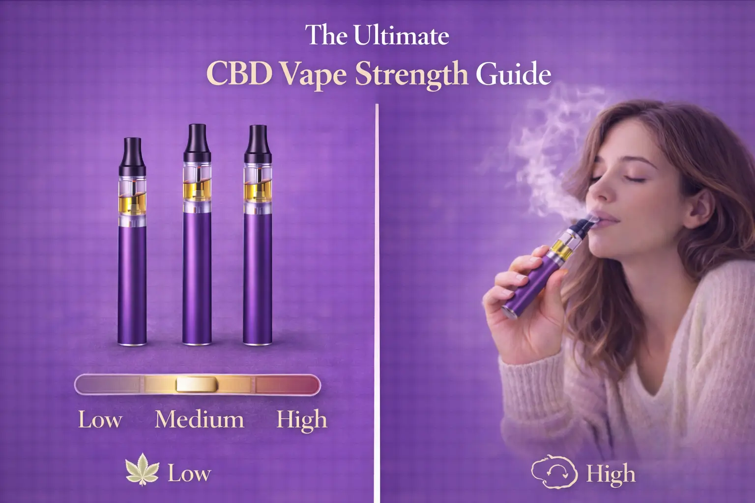 CBD Vape Strength Guide UK – How Strong Should You Go?